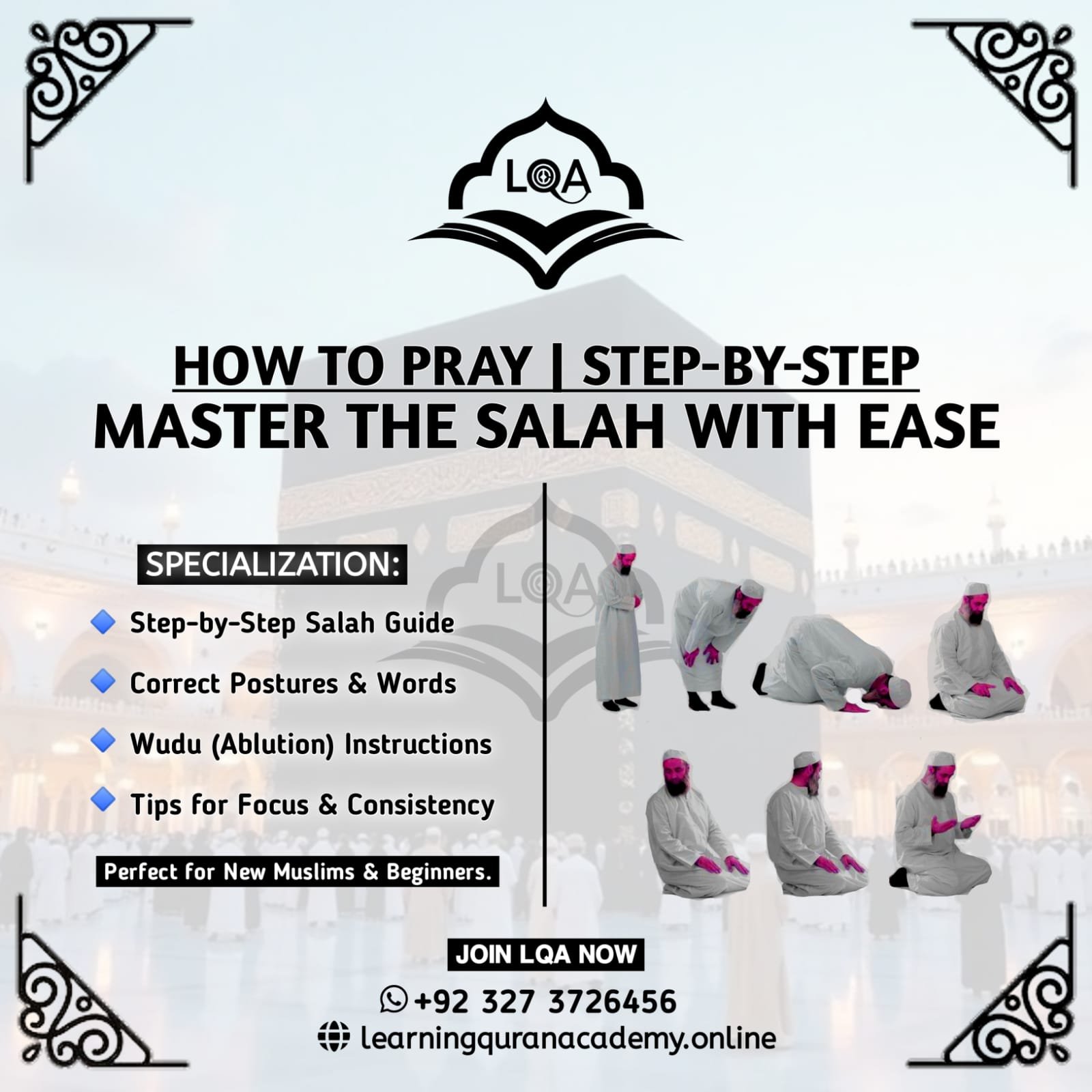 Step by Step Salah for New Muslims Course Complete Path2026