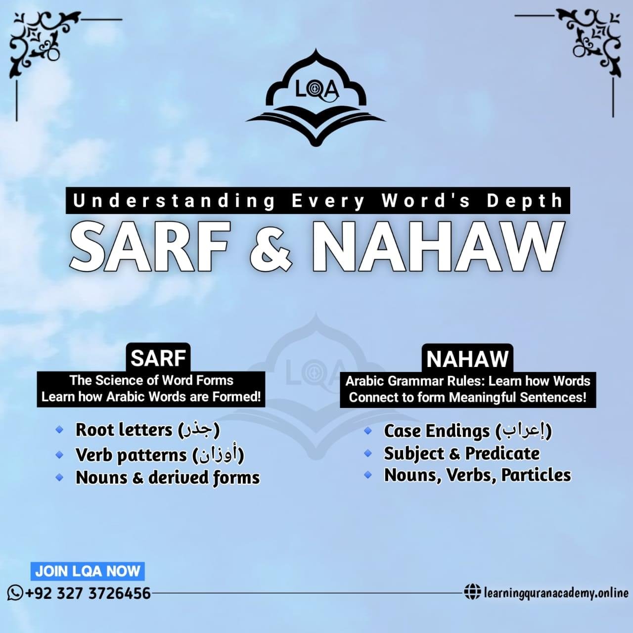 Master Arabic grammar basics Course: Sarf & Nahw in 2026